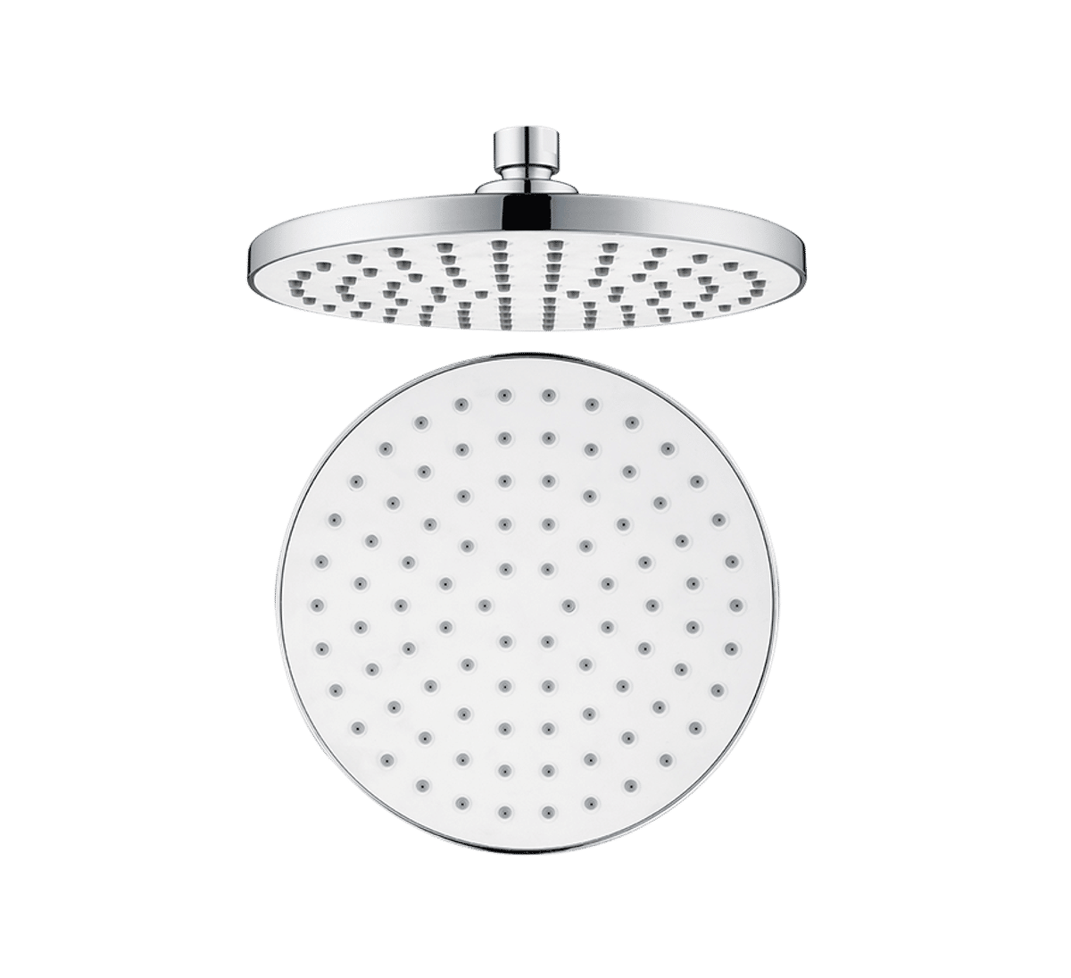 Hindware Single Flow Overhead Showers Glamour Collection White- F160123