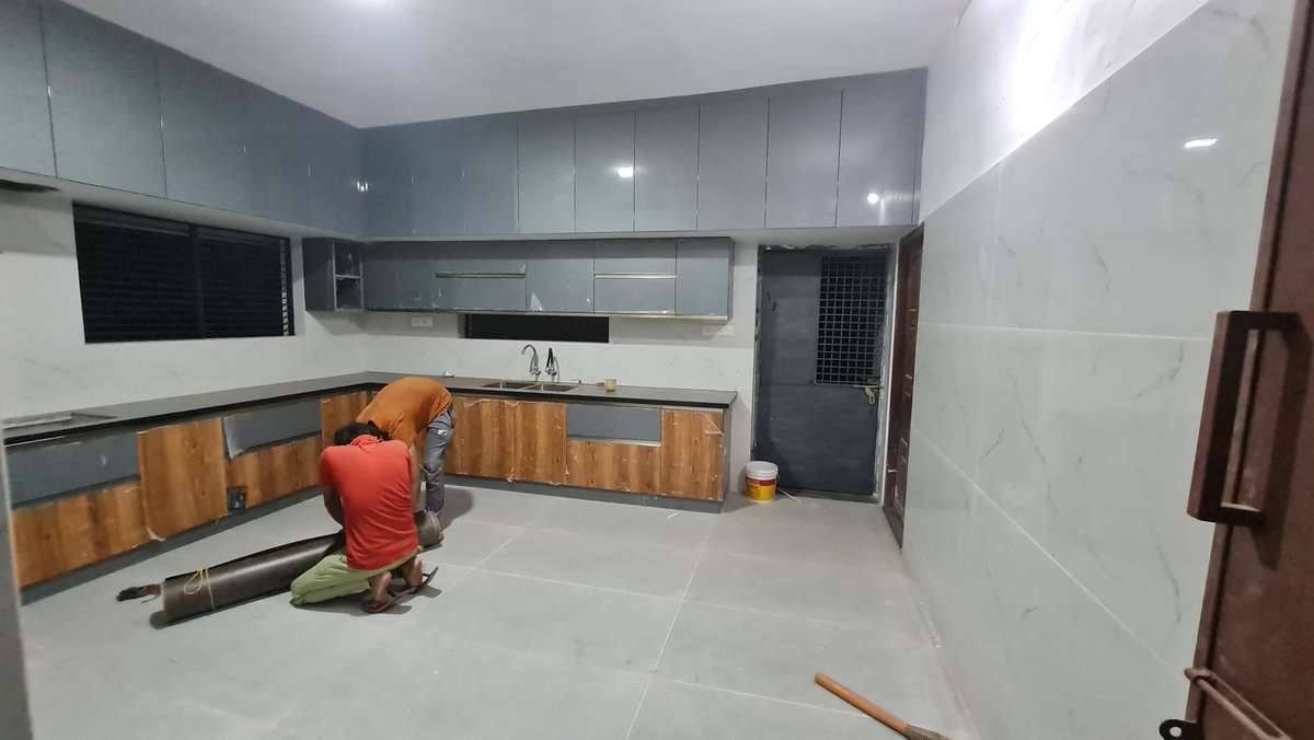 Kitchen, Storage Designs by Interior Designer Sabid Sachu, Kozhikode | Kolo