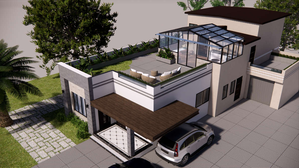 Exterior, Lighting Designs by Architect AR SACHIN RAWAT, Dehradun | Kolo