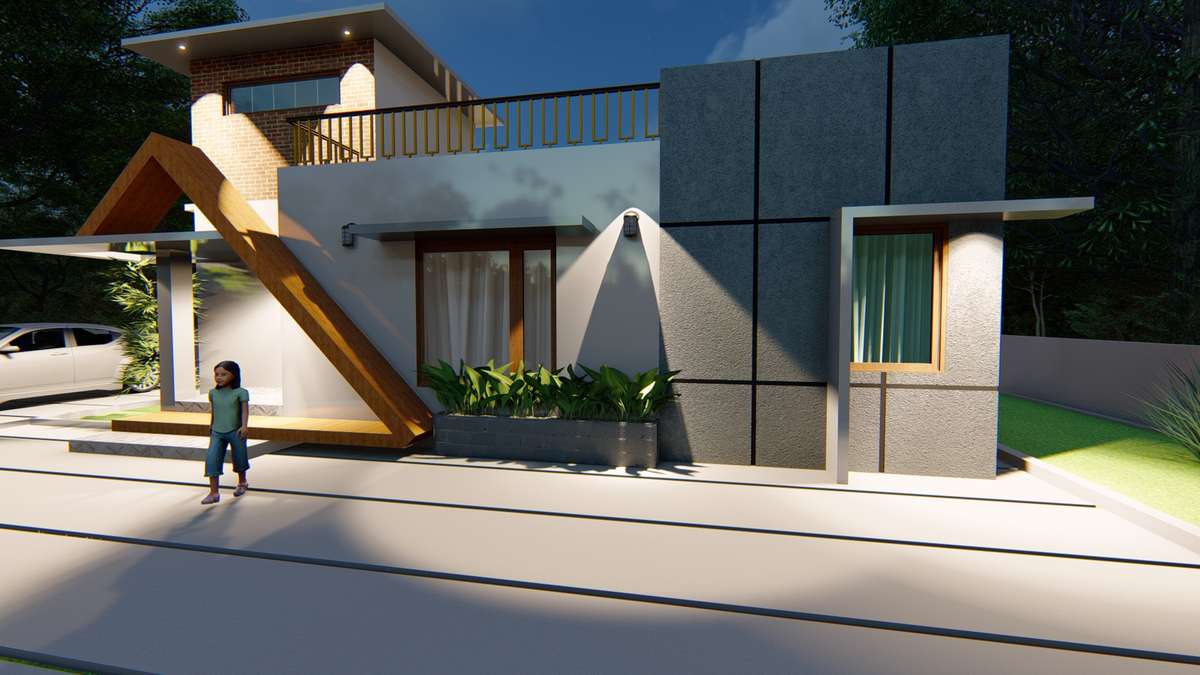 Designs by Civil Engineer Anagha R Anilkumar, Alappuzha | Kolo