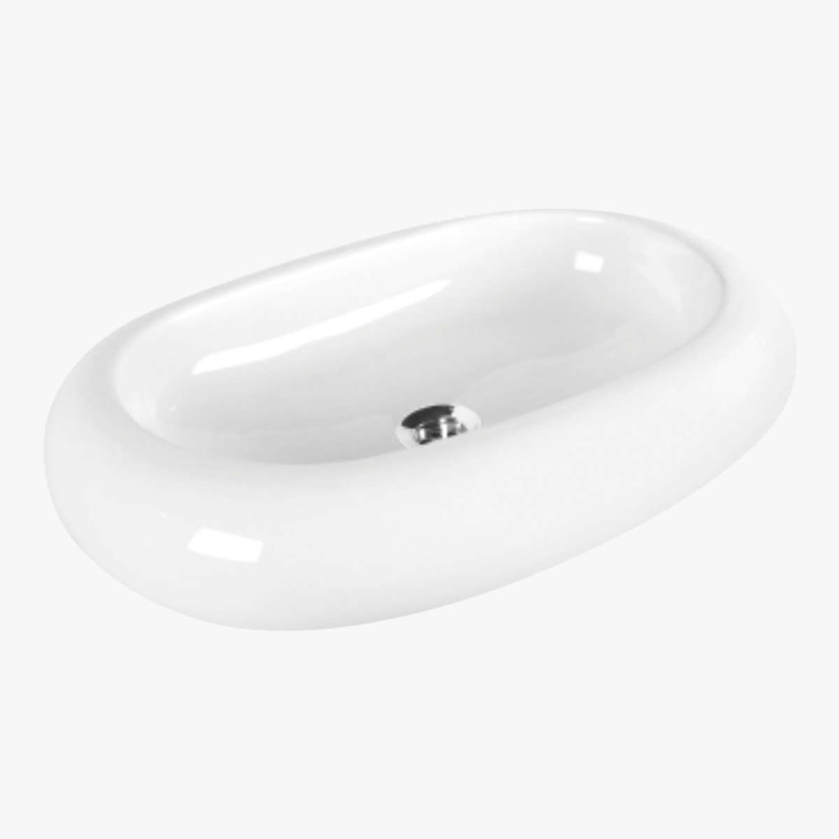 Jaquar Wall Hung Basin With Full Pedestal FNS-WHT-40801