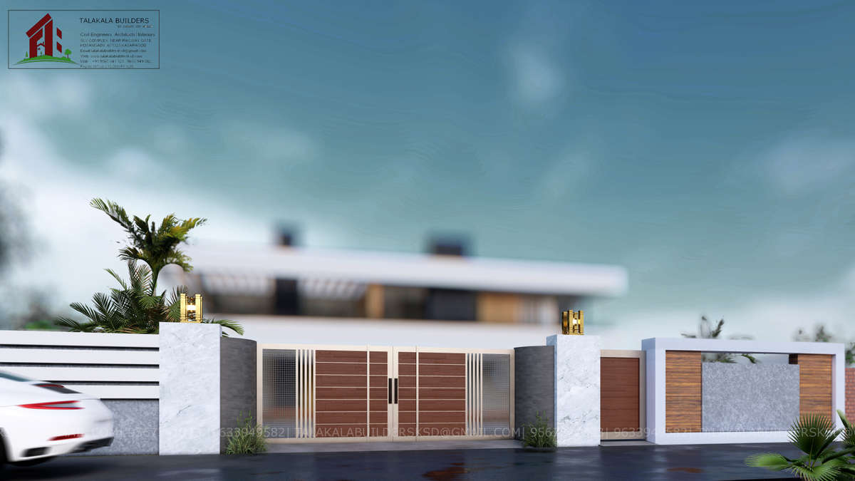 Compound Wall Gate Designs In Kerala