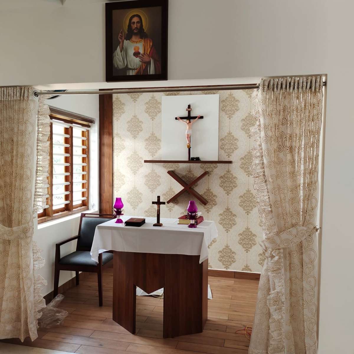 Lighting, Prayer Room, Storage Designs by Interior Designer concept ...