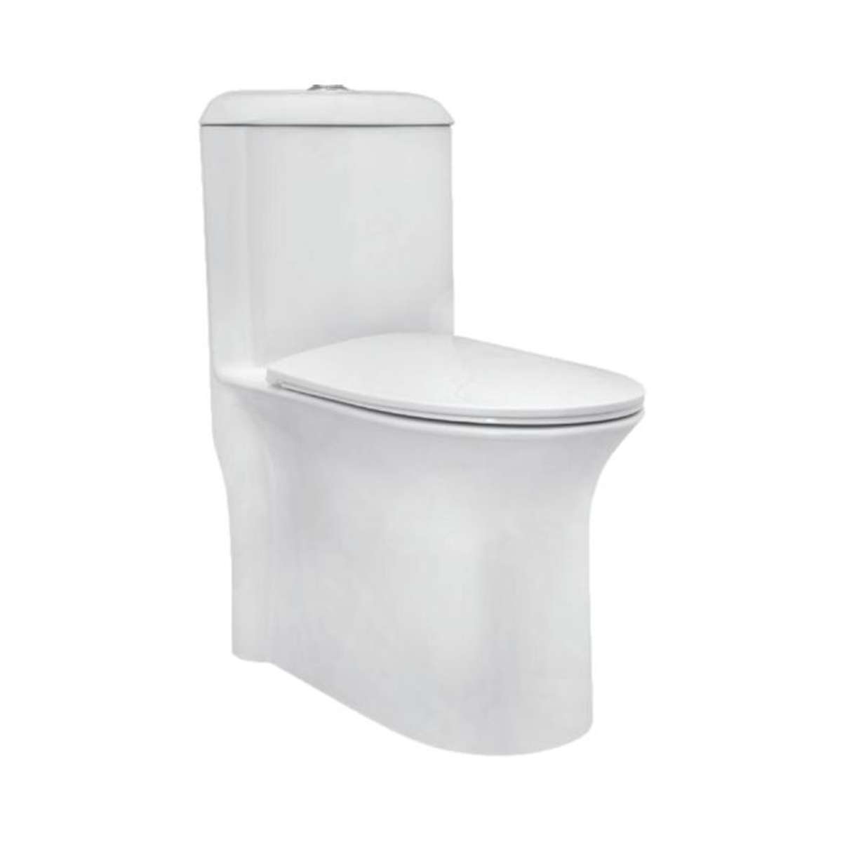 Parryware Floor Mounted White 1 Piece Wc Blaze Blaze With S-Trap- C8904