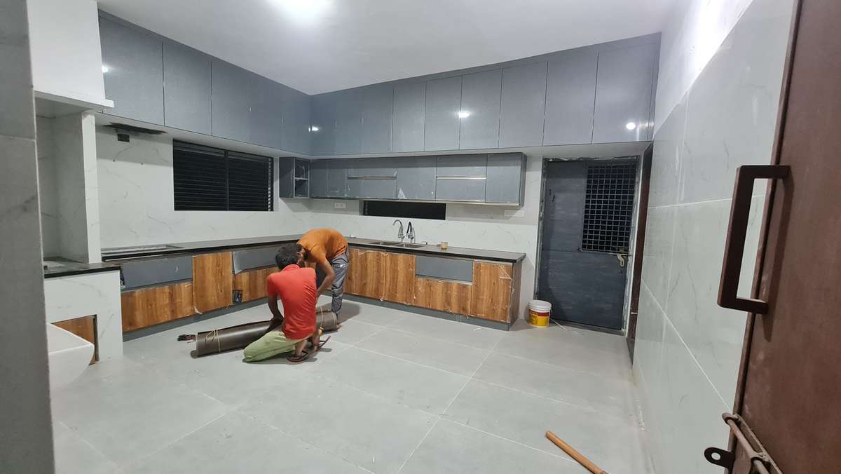 Kitchen, Storage Designs by Interior Designer Sabid Sachu, Kozhikode | Kolo