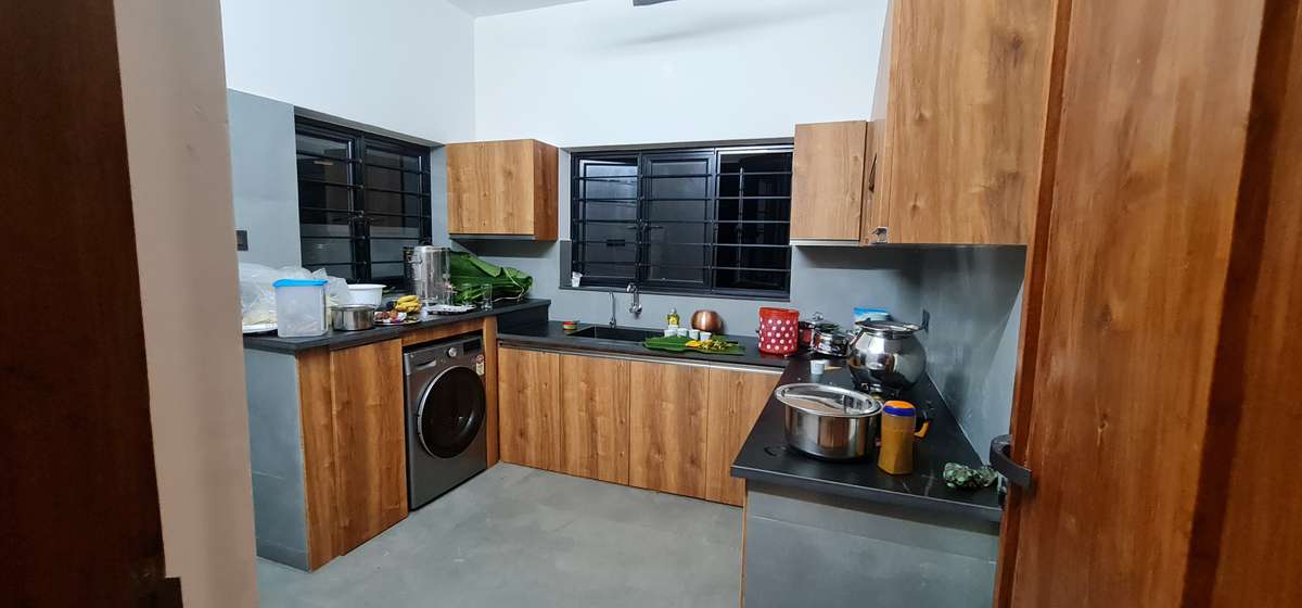 Kitchen, Storage Designs by Interior Designer Sabid Sachu, Kozhikode | Kolo