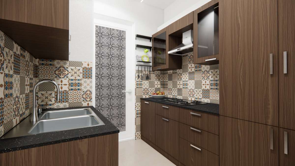 Kitchen, Bathroom, Storage Designs by Contractor Rahul Vats, Gurugram ...