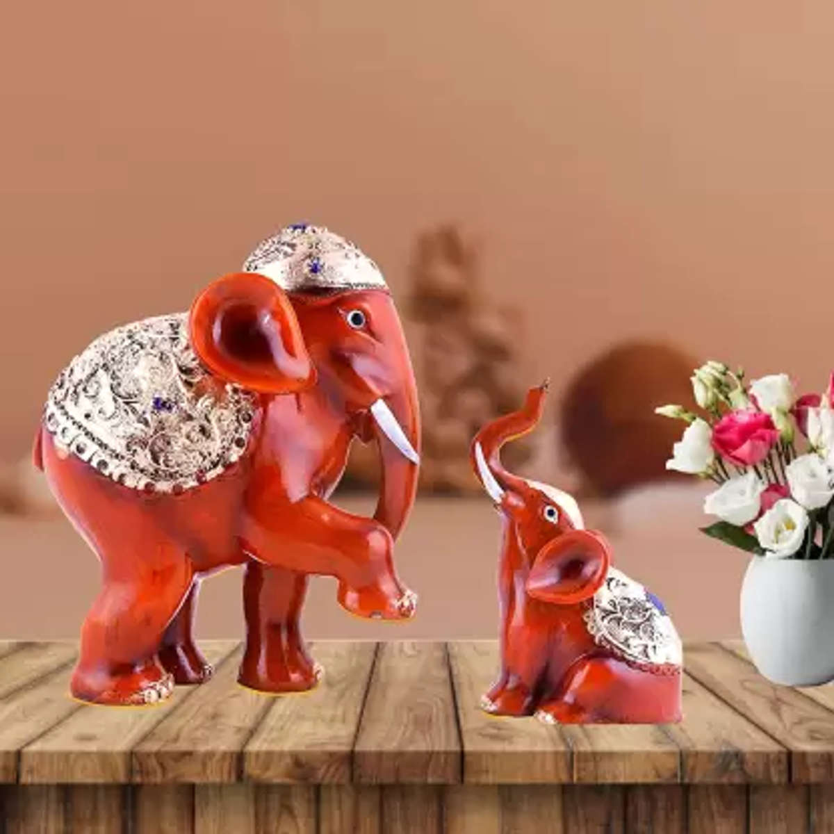The Premium Elephant showpiece- Elephant showpiece for Living Room