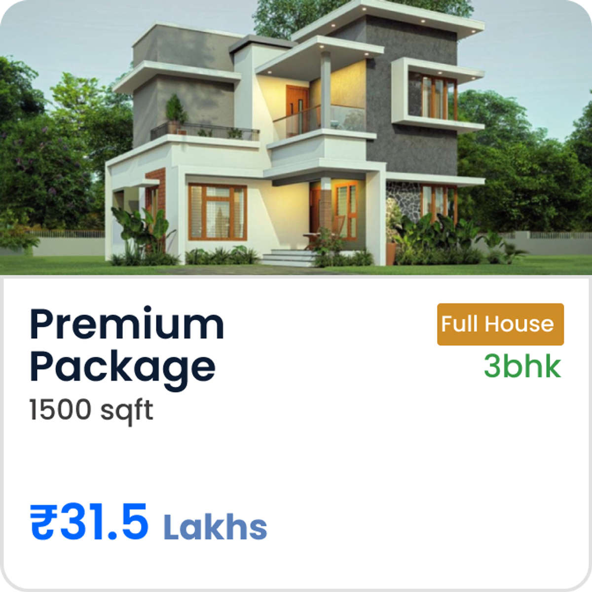 Premium Construction Package By VEDHAA BUILDERS