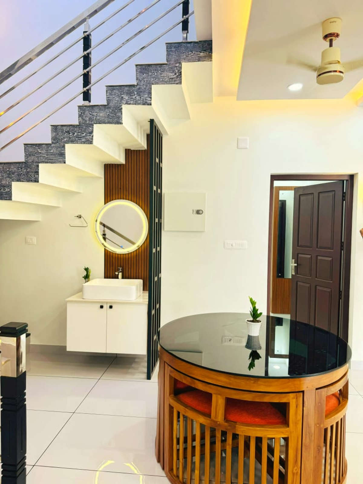 3 bedroom 1,500 sqft interior design by PINLIGHT INTERIORS in Angamaly ...