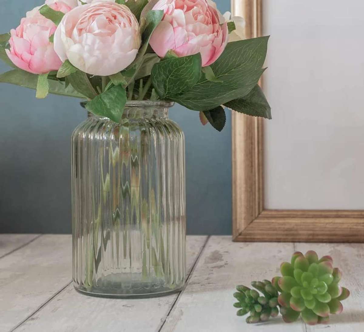 Golden bird 7.5 Inch Tall Glass Flower Vases, Bulk Plant Vases,1 Pack ...