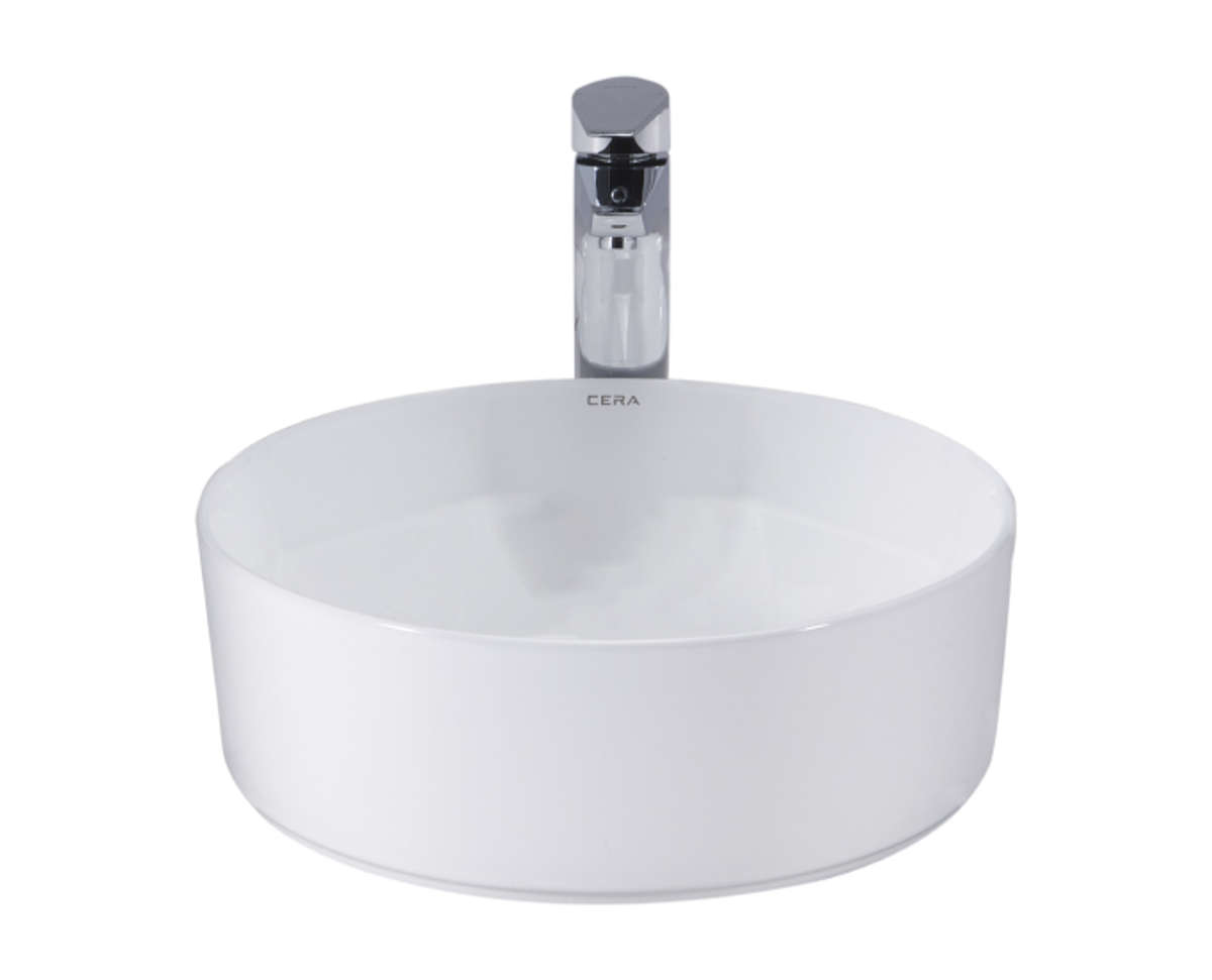 Cera Round Shaped Canisa Table Top Wash Basins S2020143