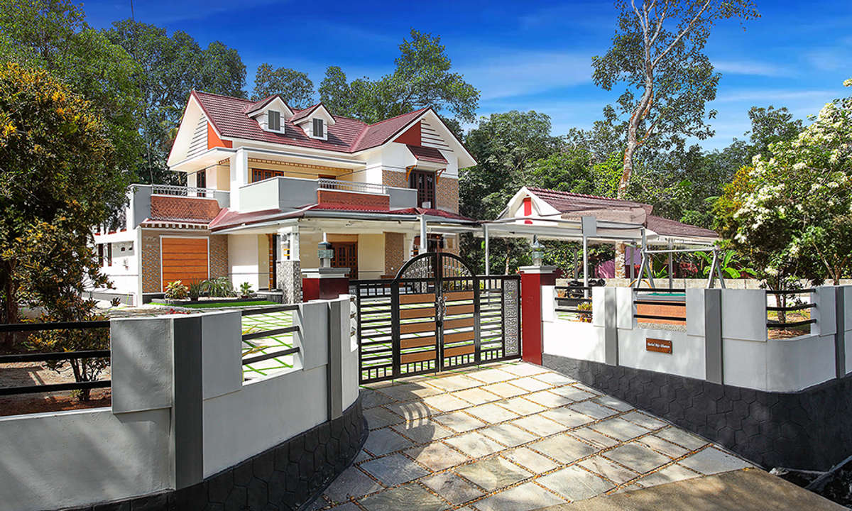 4 bedroom 2,518 sqft by Aishwarya Developers in Adoor, Kerala
