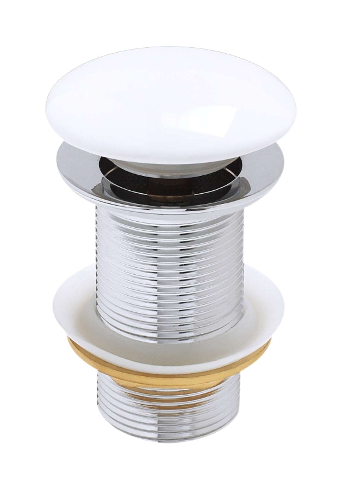Ceramic Dome Popup Waste Coupling FT–WH
