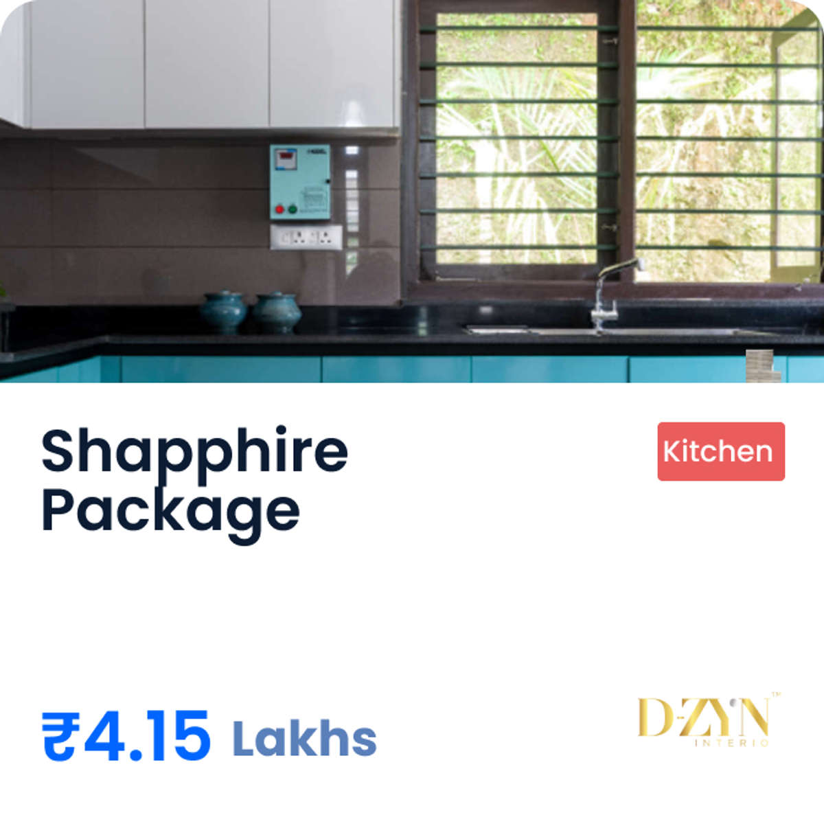 Sapphire Kitchen Package by D-ZYN INTERIO