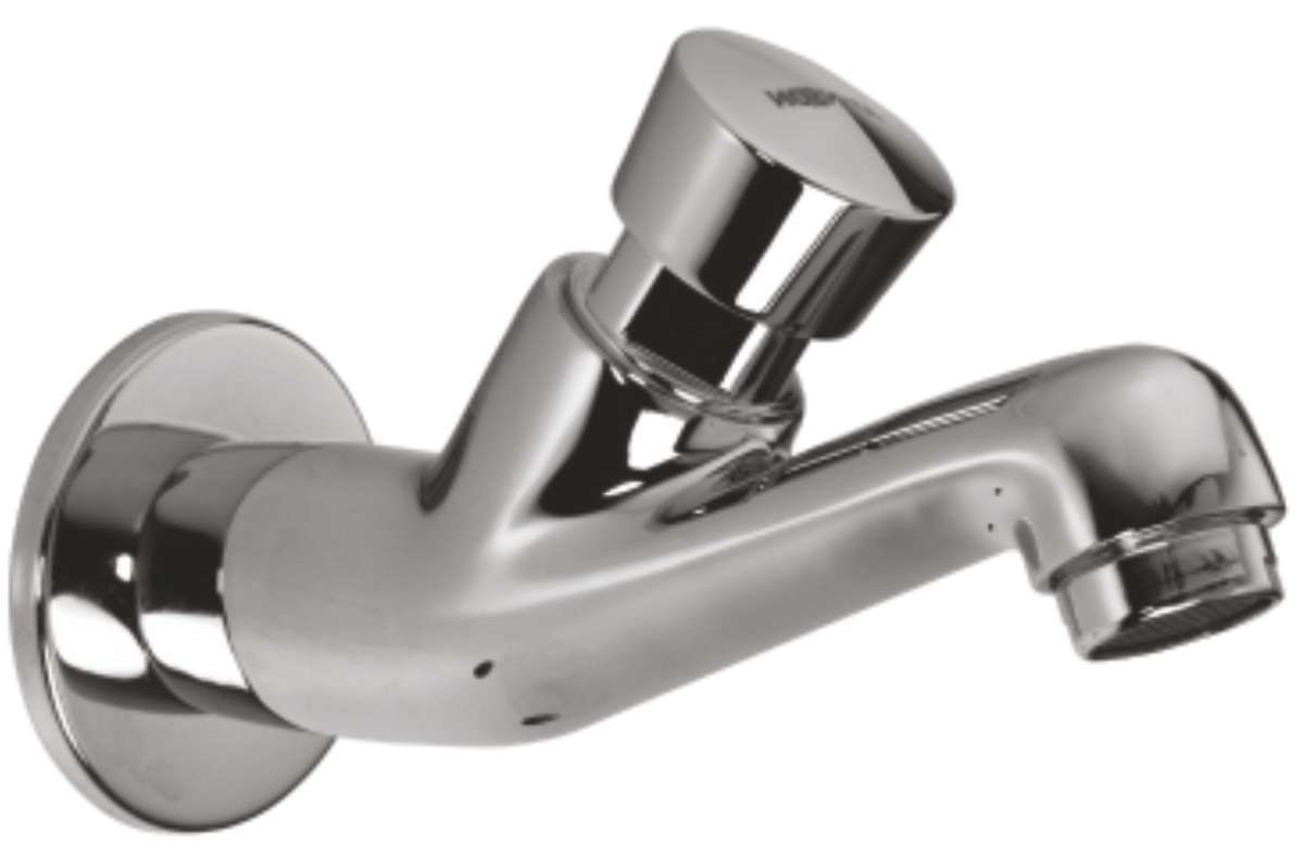 Johnson Pressmatic Bib Cock With Flange