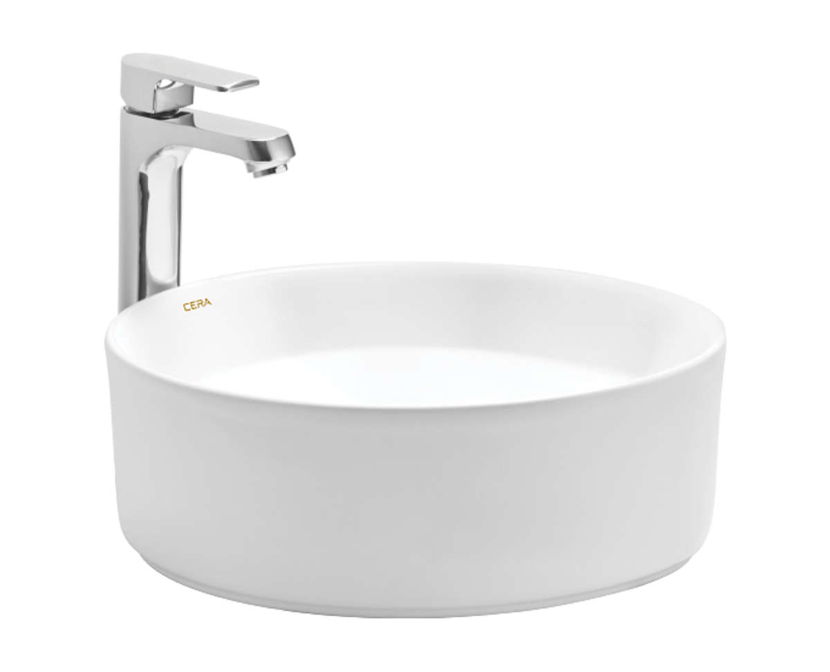 Cera Round Shaped Canisa Table Top Wash Basins S2020143