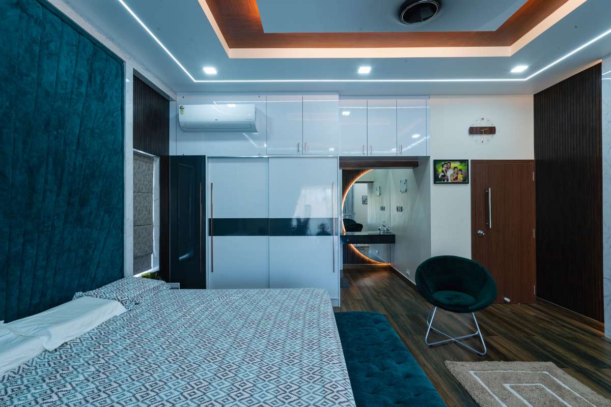 4 bedroom 3,640 sqft Full House Construction project in Palakkad, Kerala