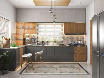 Kitchen, Storage Designs by Interior Designer D I F I T INTERIOR WORK ...