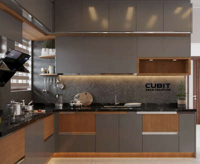 Kitchen, Storage Designs by Interior Designer ajeeb gafoor, Thrissur | Kolo